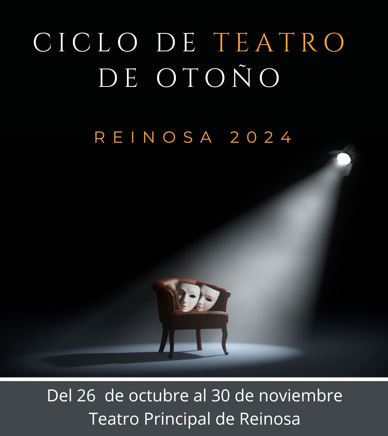 Reinosa inaugura este sábado su Ciclo de Teatro de Otoño - Ayuntamiento ...